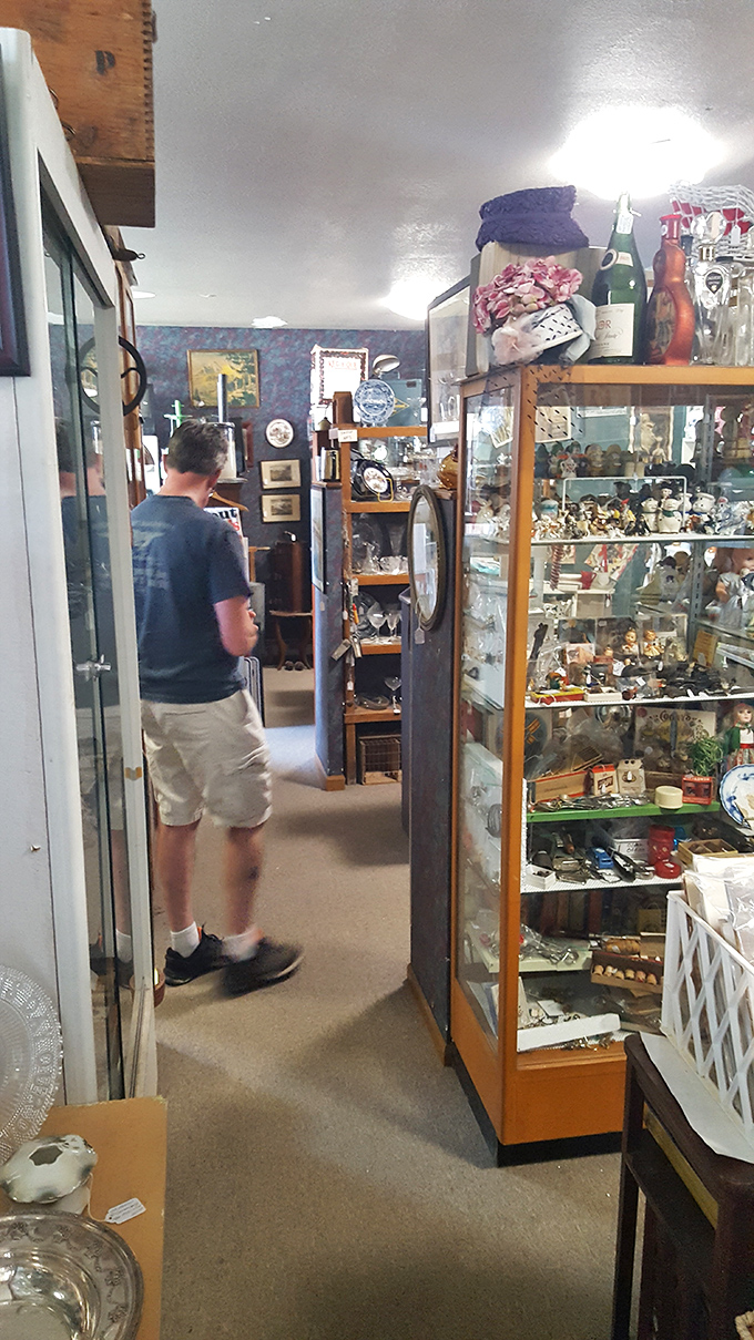 The thrill of the hunt draws shoppers through narrow passages where treasures hide in plain sight around every corner.