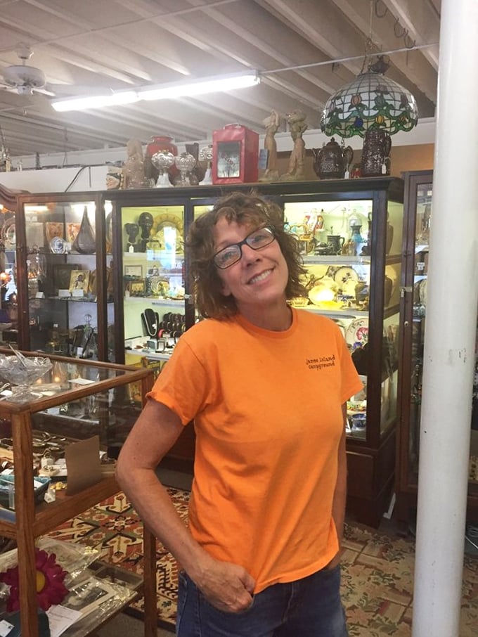 The staff at Terrace Oaks are as much curators as salespeople, guiding visitors through the labyrinth of history with knowledge and enthusiasm.