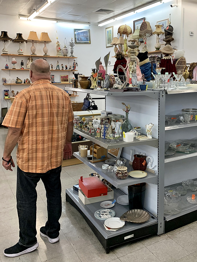 Treasure hunters in their natural habitat. The thrill of the find keeps shoppers coming back&mdash;it's like archaeology, but with better price tags.