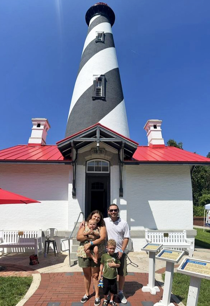The lighthouse offers the perfect backdrop for family memories&mdash;those 219 steps might leave you breathless, but the view makes it all worthwhile.