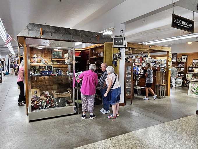 Like a living scrapbook, these shelves hold decades of stories waiting to spark a memory or two.