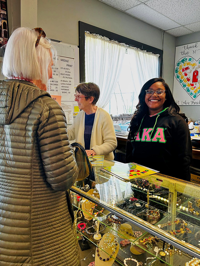 The jewelry counter&mdash;where friendly staff help you find that perfect accessory without the mall markup or pushy salespeople.