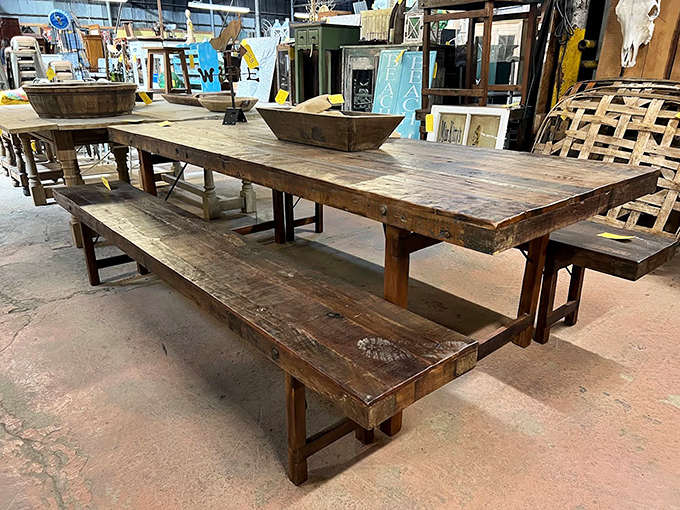 This isn't just a table—it's a surface where generations of families will gather to create memories for decades to come