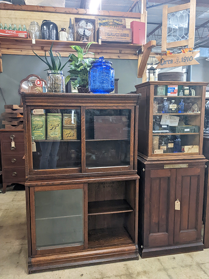 This isn't just glassware and knickknacks—it's someone's memories, now waiting for a second act in your curio cabinet.