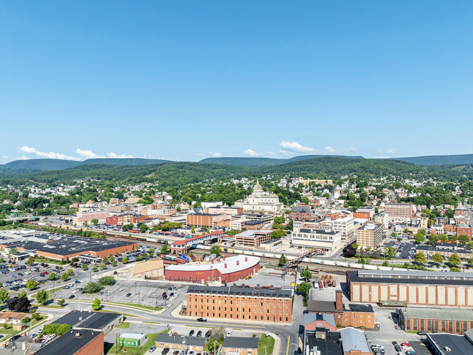 Altoona nestles in mountain valleys where your retirement dollars work harder than a locomotive.