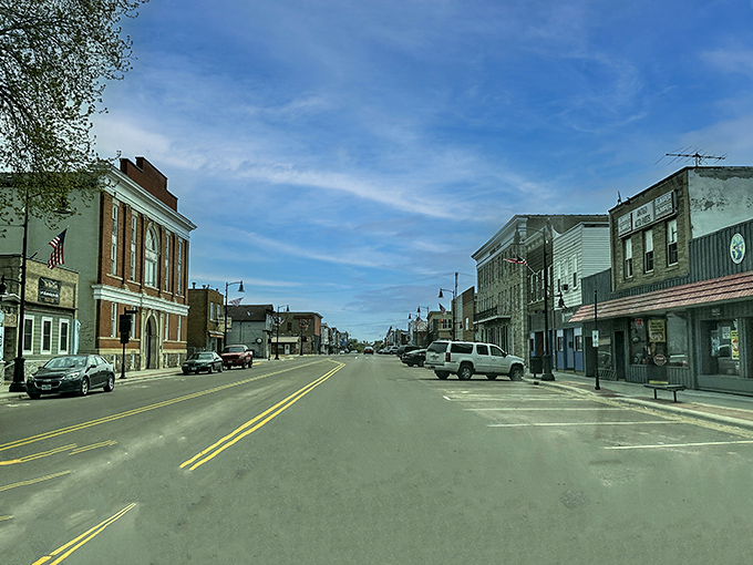 Main Street America at its finest, where local businesses still remember your name and respect your budget.