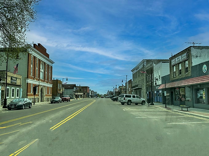 Main Street America at its finest, where local businesses still remember your name and respect your budget.