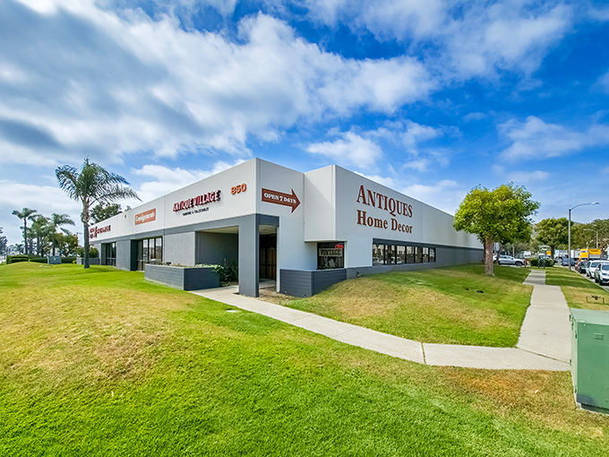 Modern architecture meets timeless treasures - proving that great antiques feel at home anywhere.