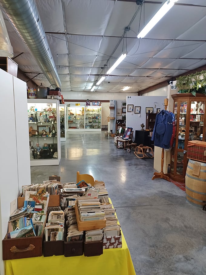 Artichoke Annie's quirky name matches the creative spirit inside, where warehouse-style shopping meets small-town charm and reasonable prices.