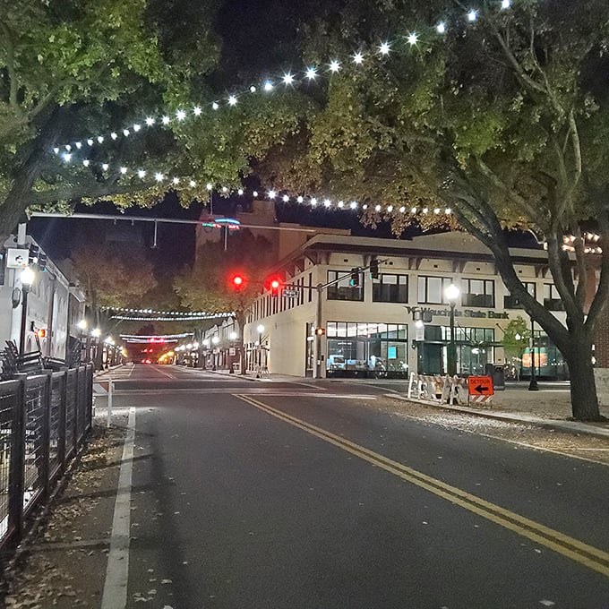 Avon Park's tree-canopied streets create natural air conditioning, perfect for leisurely walks through living history.
