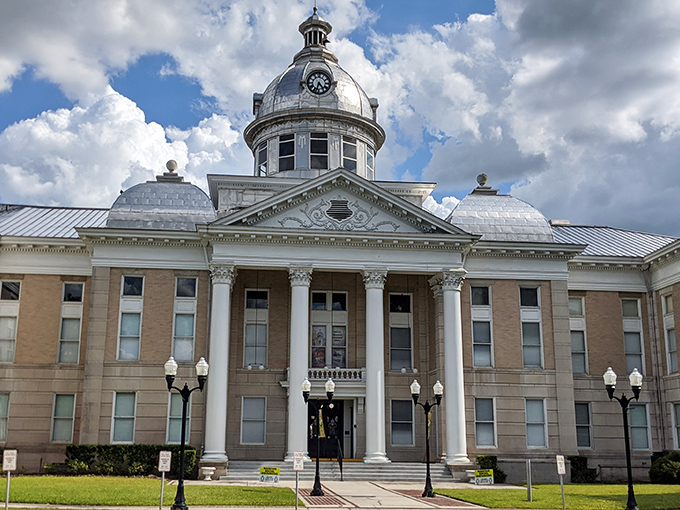 Antebellum charm lives on in these stately columns, where history feels close enough to touch.
