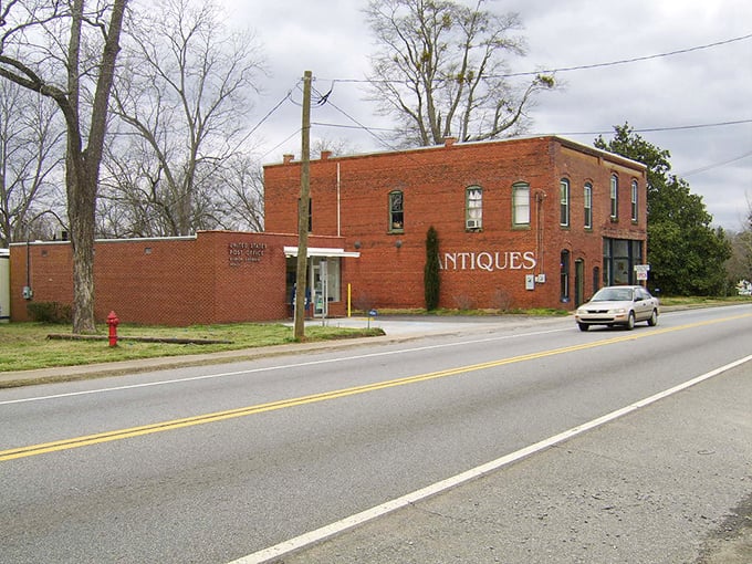 Antique shops and weathered brick - where every building has stories worth stopping to hear.