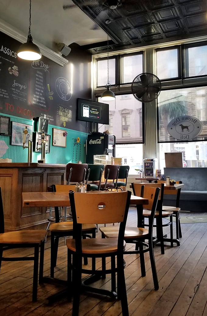 Charleston's historic charm extends beyond cobblestones to cozy spots like this welcoming neighborhood favorite.