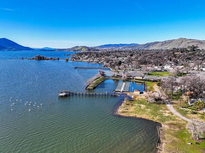 Clear Lake sparkles like nature's own swimming pool, surrounded by hills and surprisingly reasonable home prices.