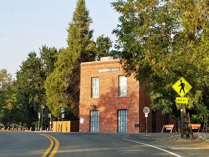 The Masonic Hall stands as a testament to Columbia&rsquo;s historic past, a solid and stoic landmark.