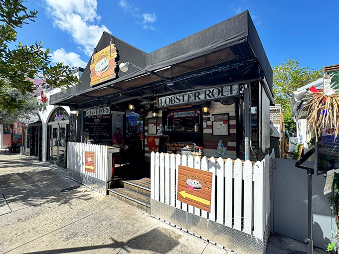 DJ's Clam Shack's unassuming storefront hides treasures that would make Neptune himself line up for a lobster roll.
