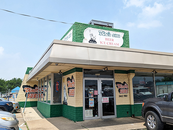 Green and white stripes never go out of style &ndash; Dino's keeps Arlington's sub tradition alive.