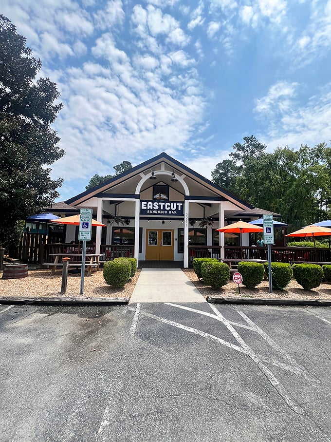 Eastcut's sleek design suggests they take their sandwich craft as seriously as any fine restaurant.