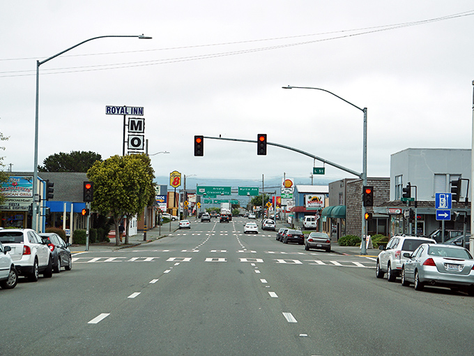 Eureka's historic district features buildings that have witnessed over a century of California's northern coastal history.