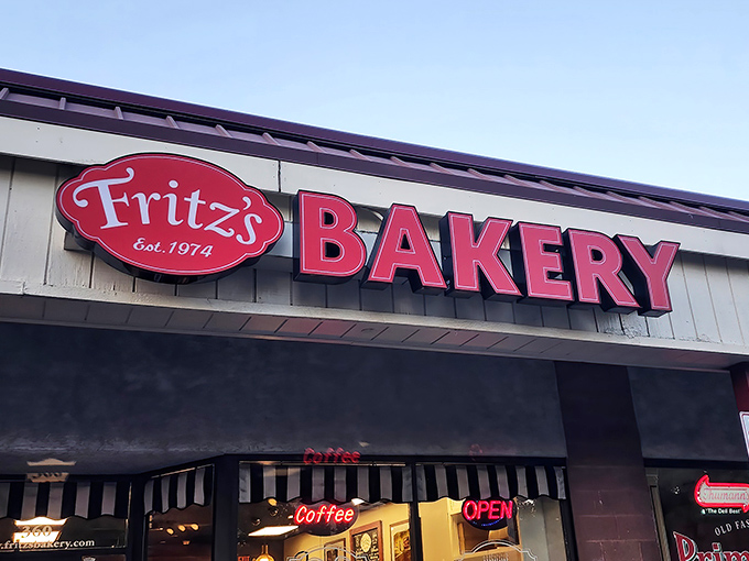 Fritz's bold red sign has been stopping traffic since 1974 &ndash; your diet doesn't stand a chance against these legendary butter cakes.