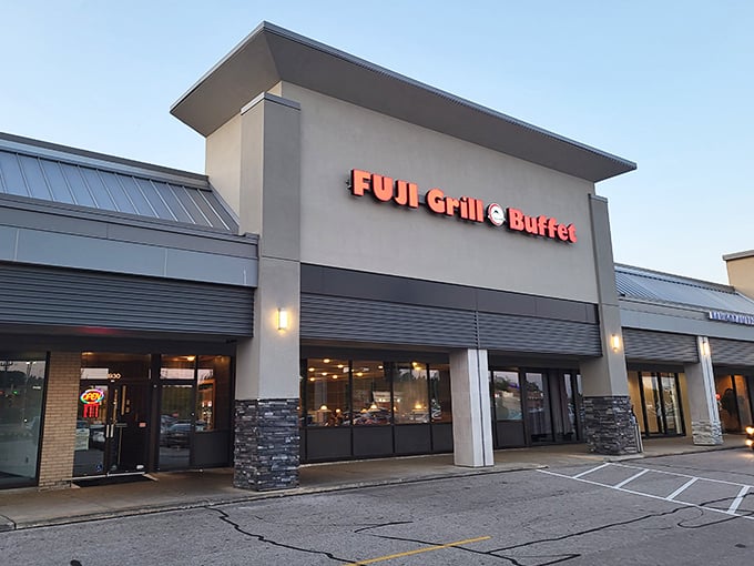 Fuji Grill's modern storefront might look unassuming, but inside awaits an Asian food paradise that will have you planning your next visit before you leave.