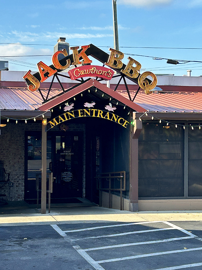 Colorful entrance, colorful flavors&mdash;this place knows how to make both your eyes and taste buds happy.