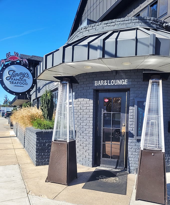 The crab sign might be retro, but the seafood inside is timelessly delicious and worth every messy bite.