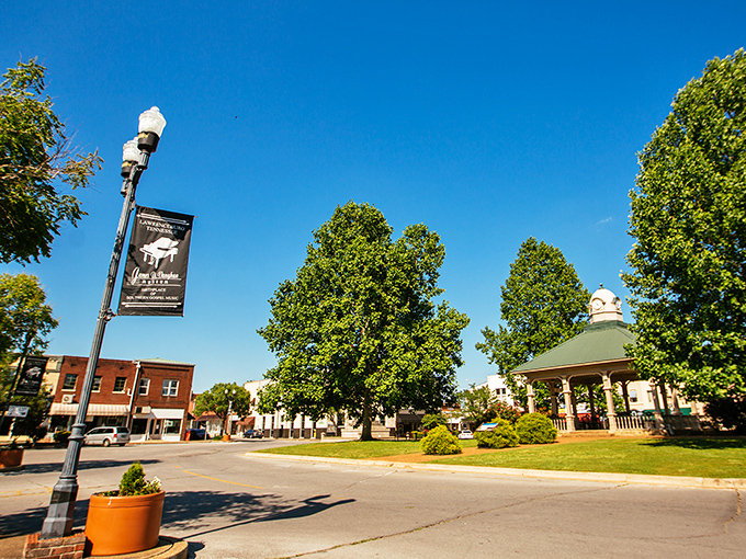 Lawrenceburg's charming streetscape invites exploration without emptying your wallet &ndash; my kind of adventure!