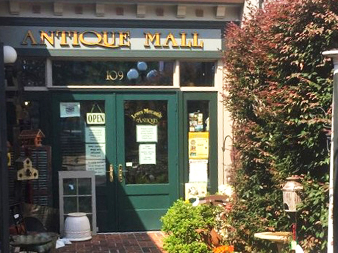 That green door opens to possibilities - like finding the perfect piece you never knew you needed.