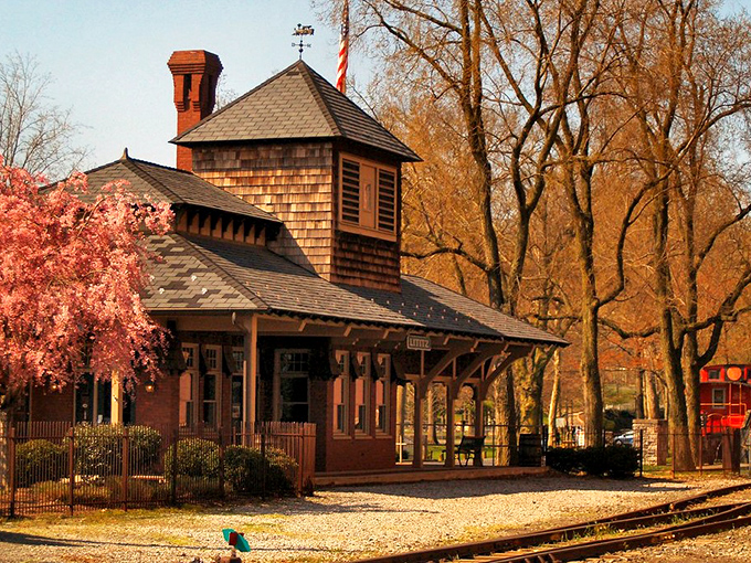 Lititz's historic train station stands ready to transport visitors back to railroad's golden age.