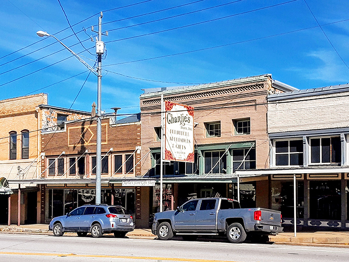 Llano's pink granite courthouse sparkles in the sunlight like a jewel in the heart of Texas Hill Country.