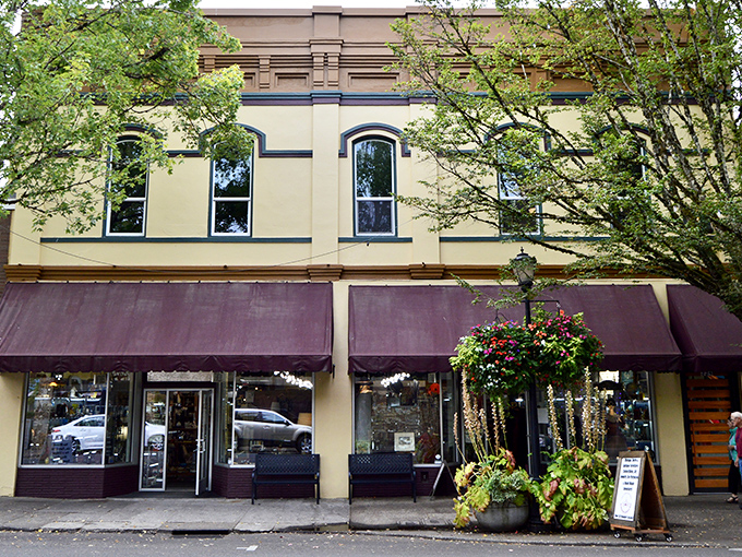 McMinnville's historic downtown buildings house treasures behind those purple awnings. Wine country's best-kept secret isn't in a bottle&mdash;it's in here!