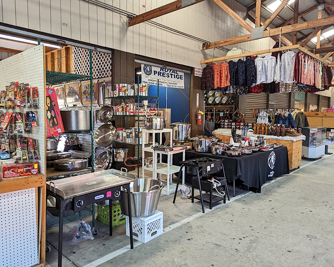 Clean aisles and bright lighting make treasure hunting feel more like boutique shopping than bargain hunting.