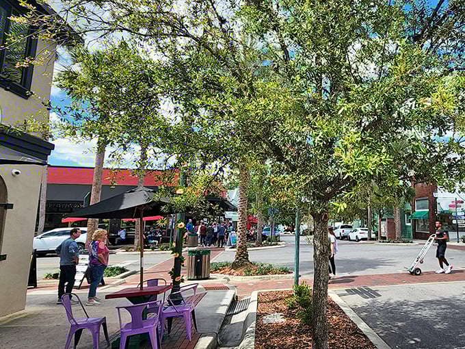 Mount Dora's downtown charm makes you wonder if Norman Rockwell secretly designed this Florida treasure himself.