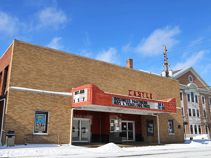 New Castle's downtown theater anchors a community where entertainment and living costs both stay refreshingly reasonable.