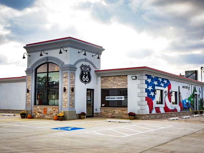 Route 66 nostalgia meets modern appetites at this roadside treasure in Dwight.
