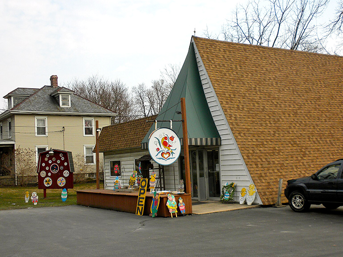 The country store's weathered facade holds decades of stories and probably the best penny candy.
