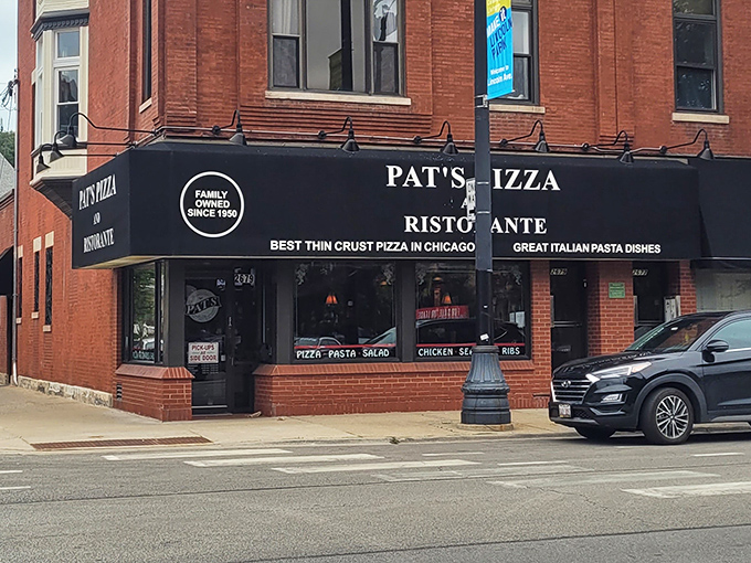 Pat's corner spot looks like it hasn't changed since disco died &ndash; and that's exactly the point, friend.