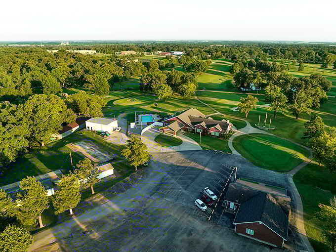 Poplar Bluff's green spaces and neighborhoods spread out like a patchwork quilt made with love and patience.