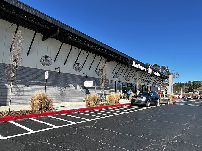 Modern meets vintage at this Queen of Hearts location, where shopping feels surprisingly sophisticated.