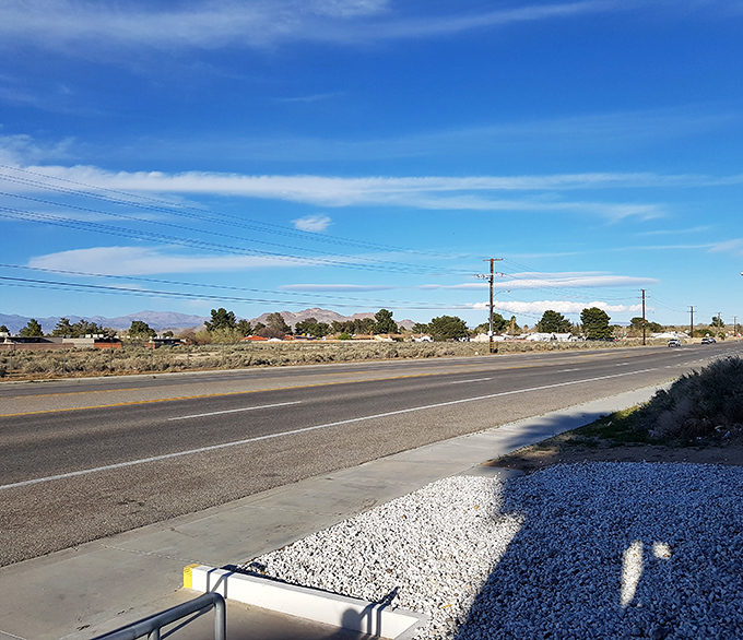 Ridgecrest's desert landscape stretches endlessly, offering big sky views and affordable living.