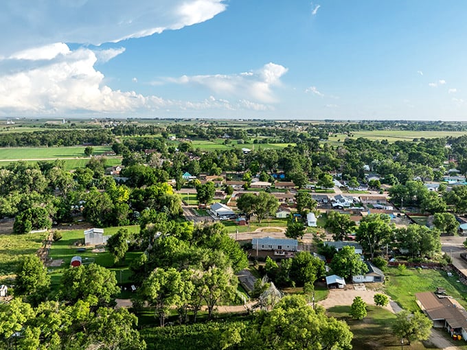 Rocky Ford's stately municipal building looks like it's waiting for a Norman Rockwell painting session.