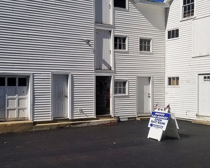 Inside Rusty's, time stands still among vintage radios and forgotten technology. I spy at least three things my grandfather swore would never go out of style.
