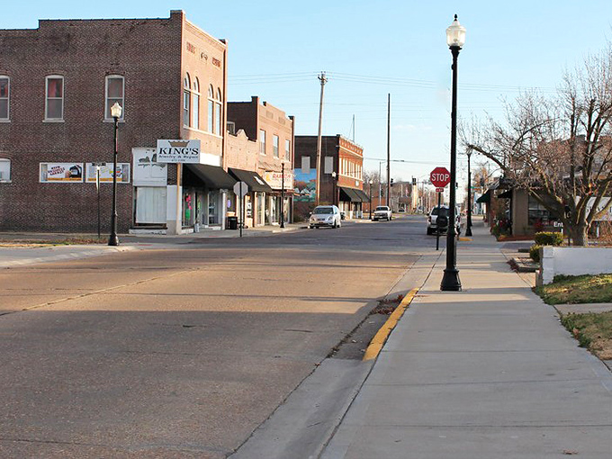 Main street architecture here blends old-world craftsmanship with modern practicality, creating timeless appeal for every generation.