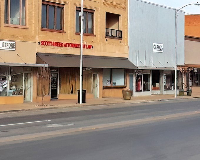 Snyder's main street proves that charm and affordability can coexist beautifully in small-town Texas life.