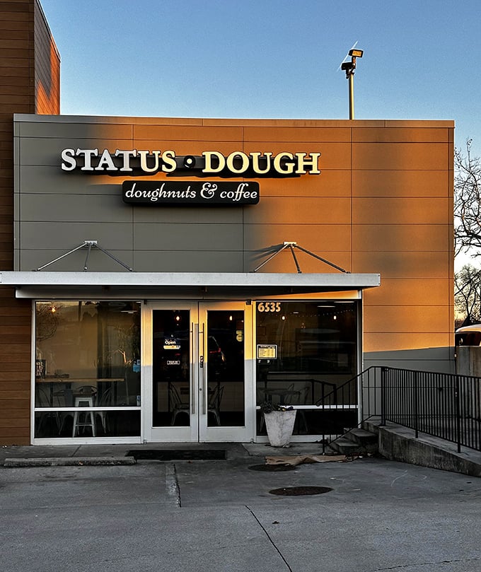 Status Dough's sleek, modern design brings donuts into the 21st century &ndash; like if Apple designed a bakery.