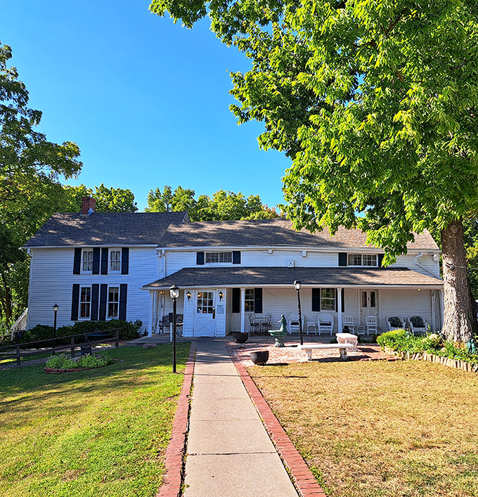 This charming colonial home proves the best chicken often comes from the most unexpected, welcoming places.