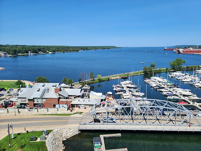 Sturgeon Bay's working waterfront proves that beauty and industry can coexist in perfect waterside harmony.
