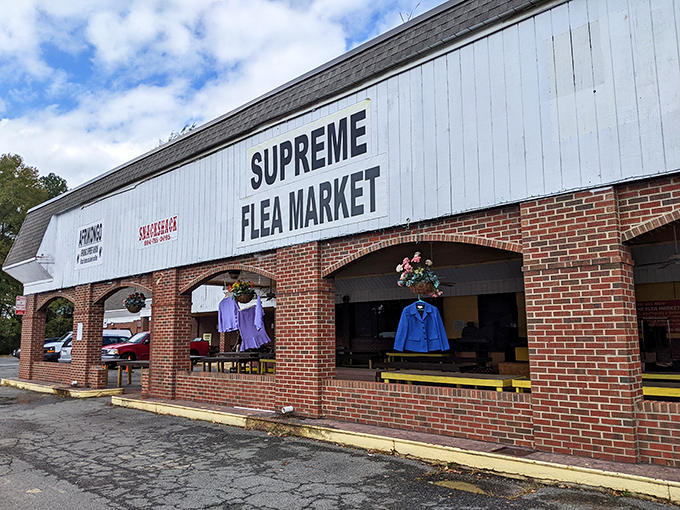 Supreme's brick facade promises serious shopping - and boy, does it deliver the goods. 