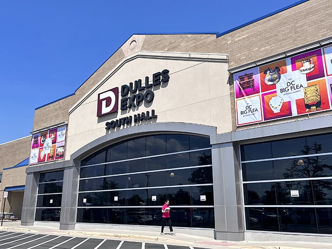 Big name, bigger promises - this shopping center location brings flea market magic to suburban convenience.